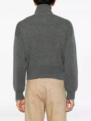 Extreme Cashmere Zip-up Knitted Sweater