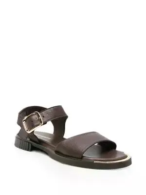 SERGIO MORETTI FIRENZE Buckle-fastening Leather Sandals