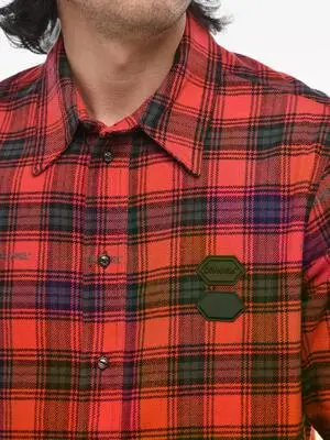 Off-White Stencil Checked Shirt