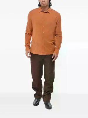 Off-White Embroidered Logo-patch Shirt