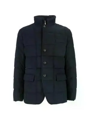 FAY Quilted High-neck Jacket