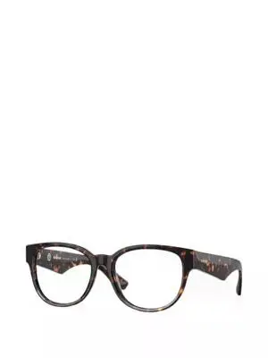 Burberry Tortoiseshell-effect Round Frame Eyeglasses