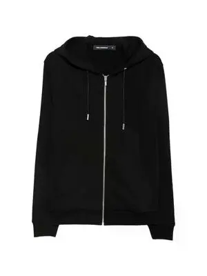 Karl Lagerfeld Zip-up Drawstring Hoodie