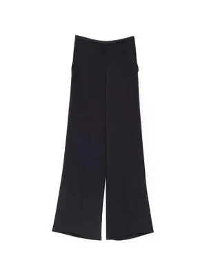 FORTE_FORTE High-waisted Wide Leg Trousers - Blue