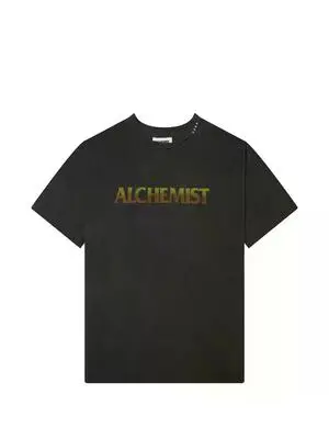 Alchemist Logo-print T-shirt - Black
