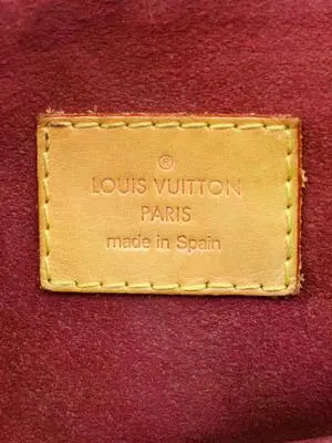 LOUIS VUITTON Monogram Pallas Mm Satchel