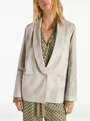 Momoni Shawl-collar Corduroy Blazer