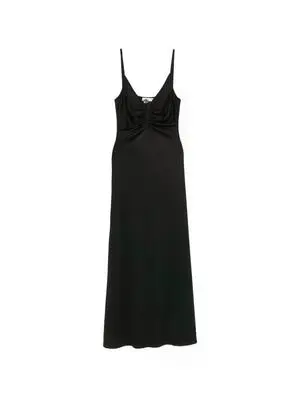 Christopher Esber Ruched Cut-out Maxi Dress - Black