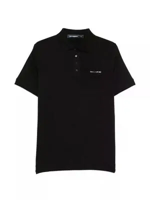 Karl Lagerfeld Logo-plaque Polo Shirt