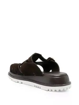 SERGIO MORETTI FIRENZE Buckle-fastening Cut-out Sandals
