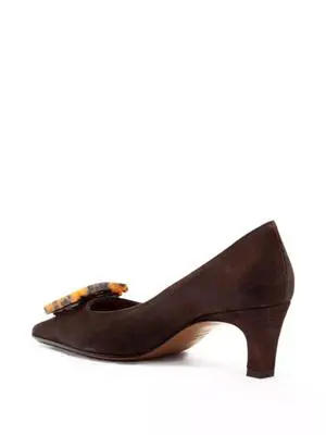 FESTA MILANO Tortoiseshell-effect Tapered Pumps