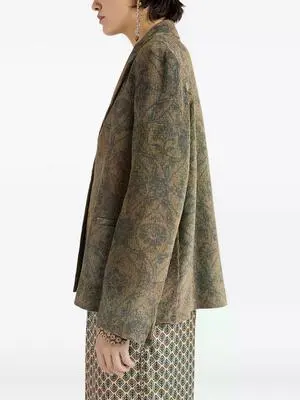 Momoni Lilja Printed Corduroy Jacket