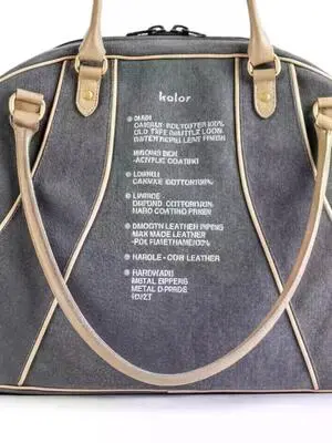 Kolor Piped Canvas Tote Bag