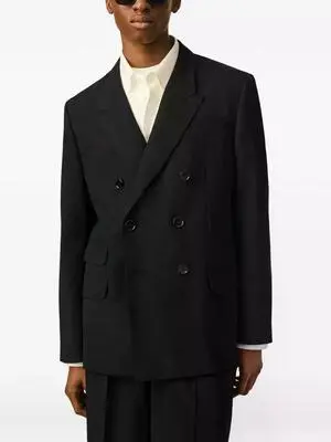 AMI Paris Double-breasted Wool Blazer