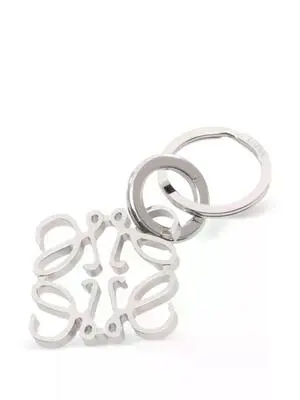 Loewe 2020s Anagram Key Ring - Silver