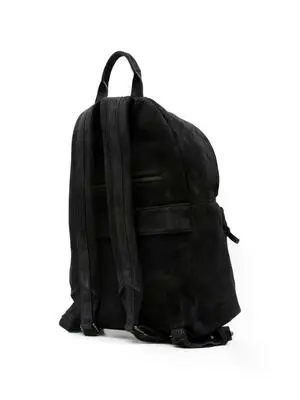 Officine Creative Suede Backpack - Black