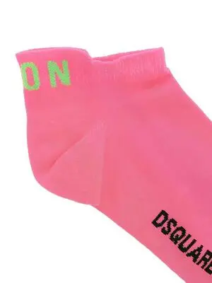 Dsquared2 Icon Logo-print Ankle Socks