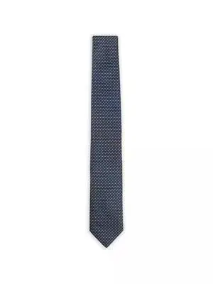 BOSS Micro-pattern Tie - Blue