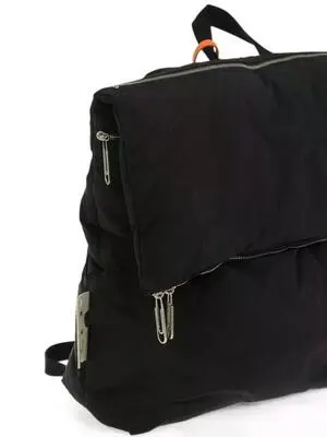 Off-White Meteor Leather-trim Backpack