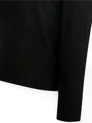 ALTUM Navy Blue Cashmere Crew Neck Sweater