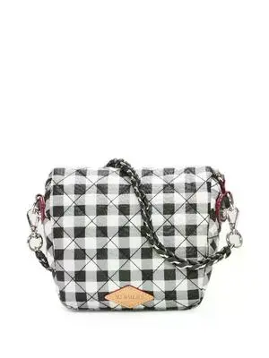 Mz Wallace Micro Crosby Gingham Quilted Crossbody Bag