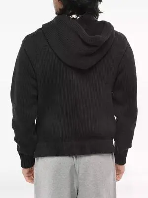 Off-White Multi-pocket Knit Hoodie