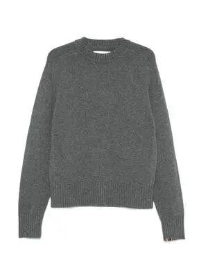 Extreme Cashmere Bourgeois Ribbed Knit Sweater - Grey