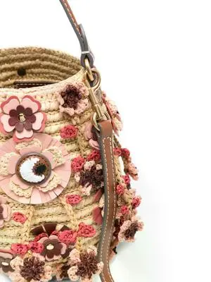 ANYA HINDMARCH Floral-embellished Mini Bag