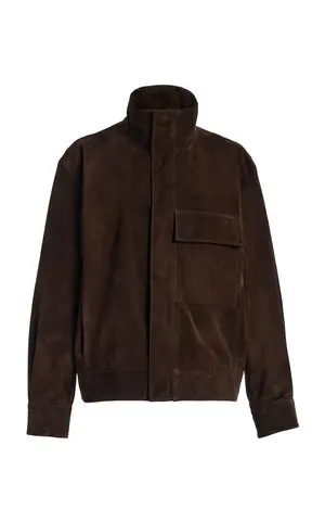 NILI LOTAN Cirque Suede Jacket