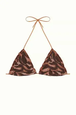 CAMILA CTG Serengeti Rizo Bikini Top - Brown