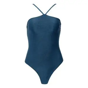 THAYNNE SWIMWEAR One-piece Halterneck - Blue