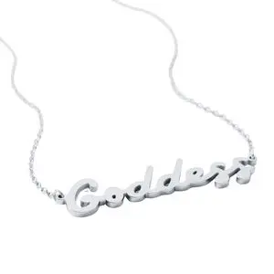 HOOPS + CHAINS LDN Goddess Chain Silver