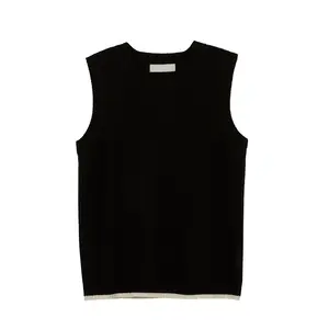 COVE Sleeveless Crewneck Knit Top