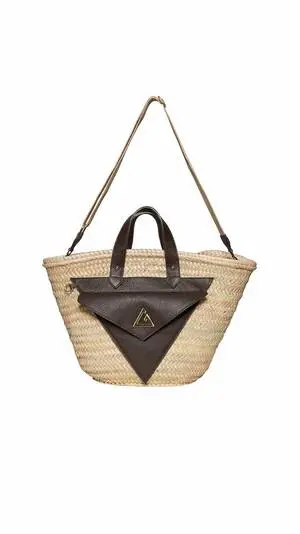 LE TRAP Fortera Basket Bag With Removable Clutch