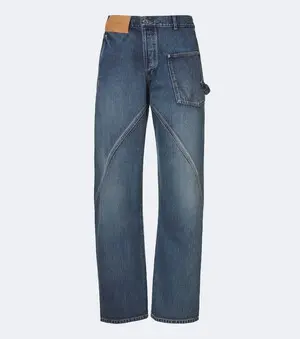 JW Anderson Twisted Workwear Jeans - Blue