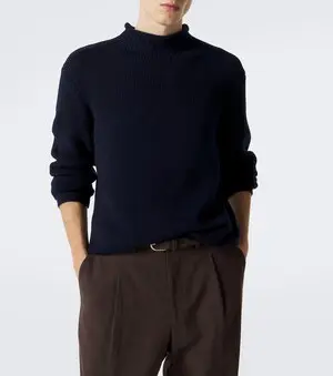 LISA YANG Sylvan Cashmere Mockneck Sweater