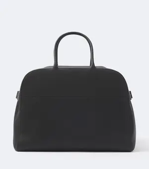 THE ROW Marco Leather Duffel Bag - Black