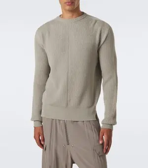 Rick Owens Ribbed-knit Virgin Wool Sweater