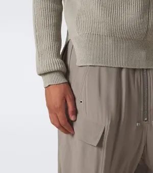 Rick Owens Ribbed-knit Virgin Wool Sweater