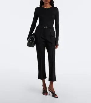 Dorothee Schumacher Lace Trimmed Cotton Top