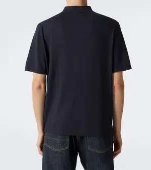 LISA YANG Keir Cotton And Cashmere Polo Shirt
