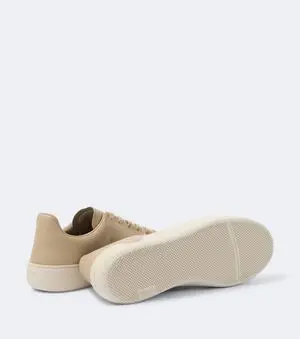 Prada Court Leather Sneakers