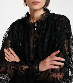 SELF-PORTRAIT Lace Blouse