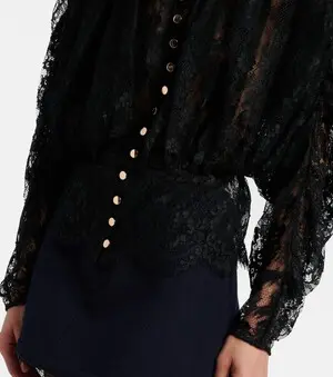 SELF-PORTRAIT Lace Blouse