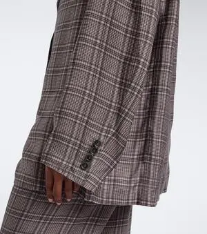 Acne Studios Checked Blazer