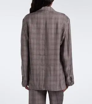 Acne Studios Checked Blazer