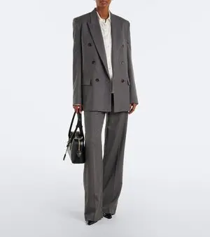 Stella McCartney Double-breasted Wool Blazer