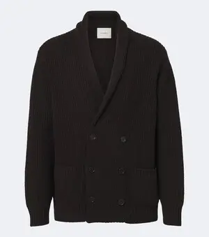 LISA YANG Lyle Double-breasted Cashmere Cardigan - Brown