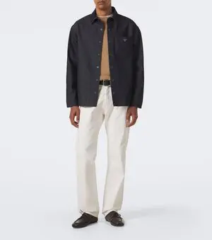 Prada Cotton Chambray Shirt