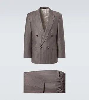 Giorgio Armani Pinstripe Virgin Wool Suit